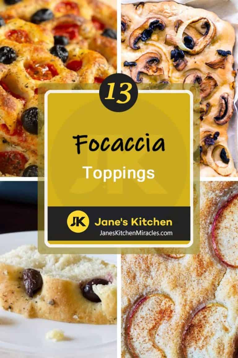 Focaccia Toppings: 13 Ways to Top an Amazing Bread - Jane's Kitchen