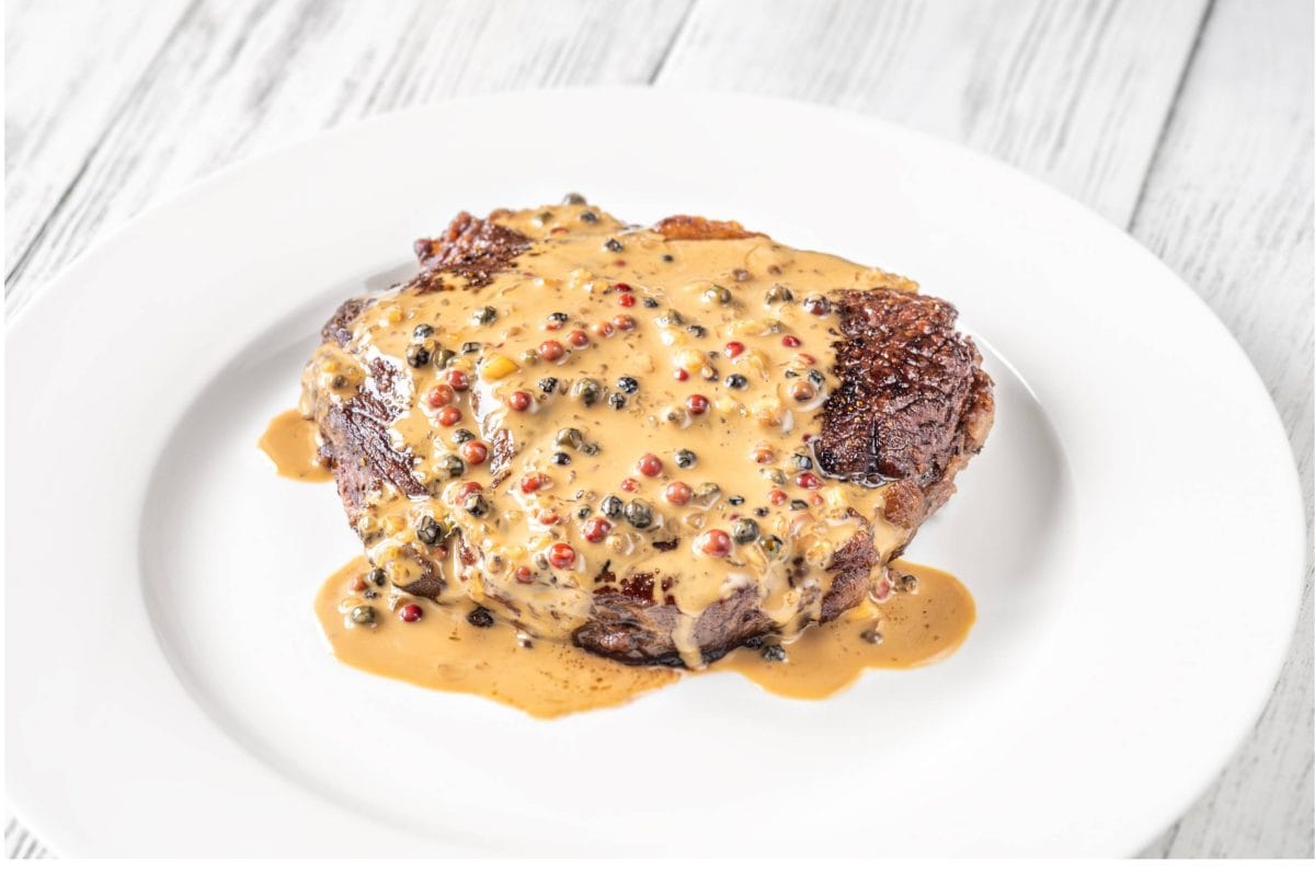 Alton Brown Steak Au Poivre Recipe - Jane's Kitchen