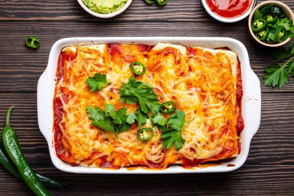 Bobby Flay Chicken Enchiladas Recipe - Jane's Kitchen