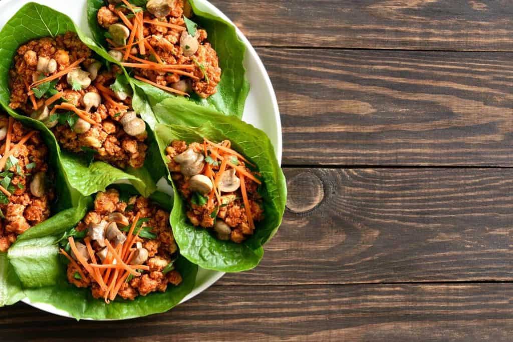 Bobby Flay Chicken Lettuce Wraps Recipe - Jane's Kitchen: Real Chef ...