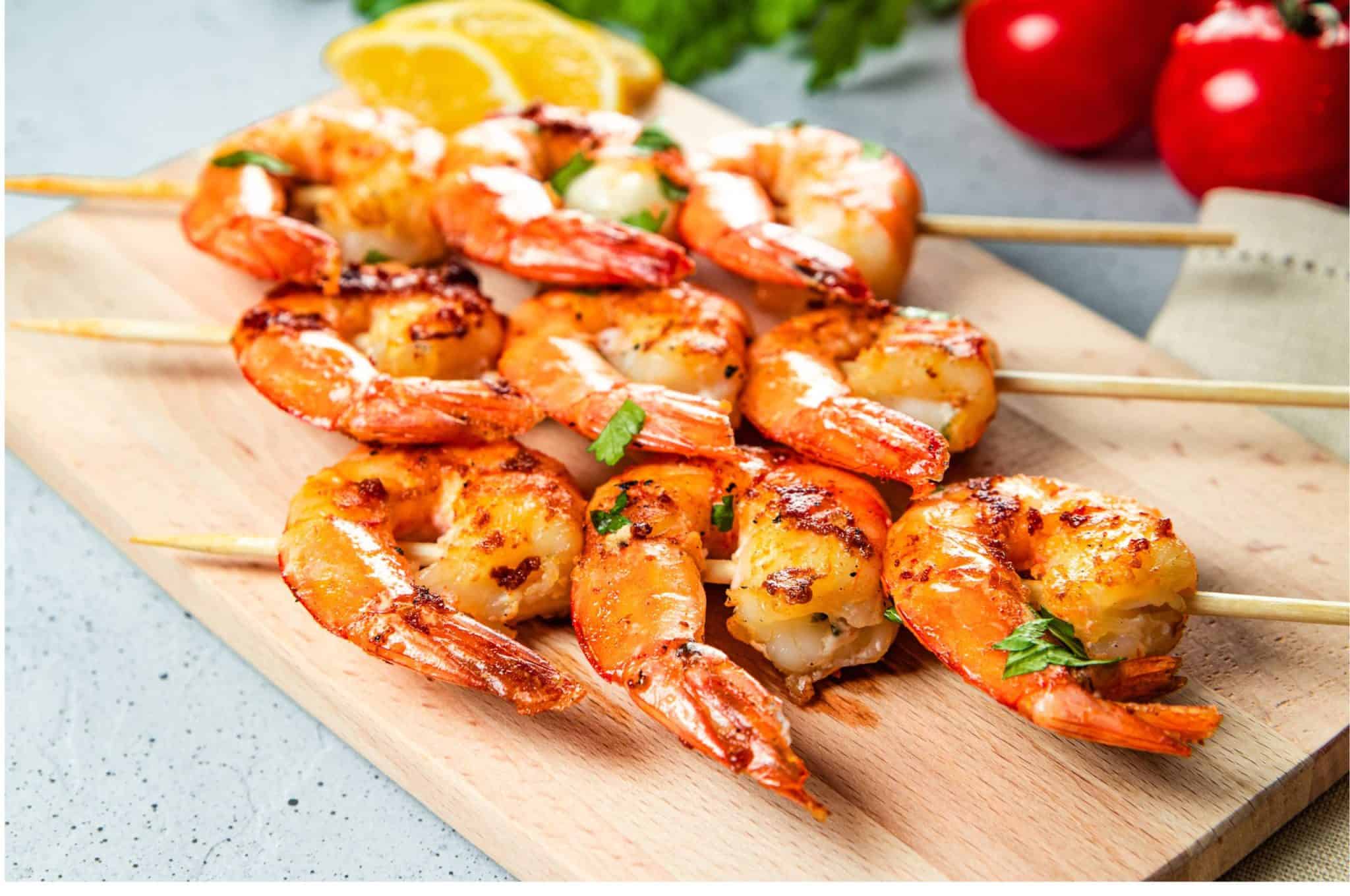 Bobby Flay Grilled Shrimp Skewers Recipe - Jane's Kitchen: Real Chef ...