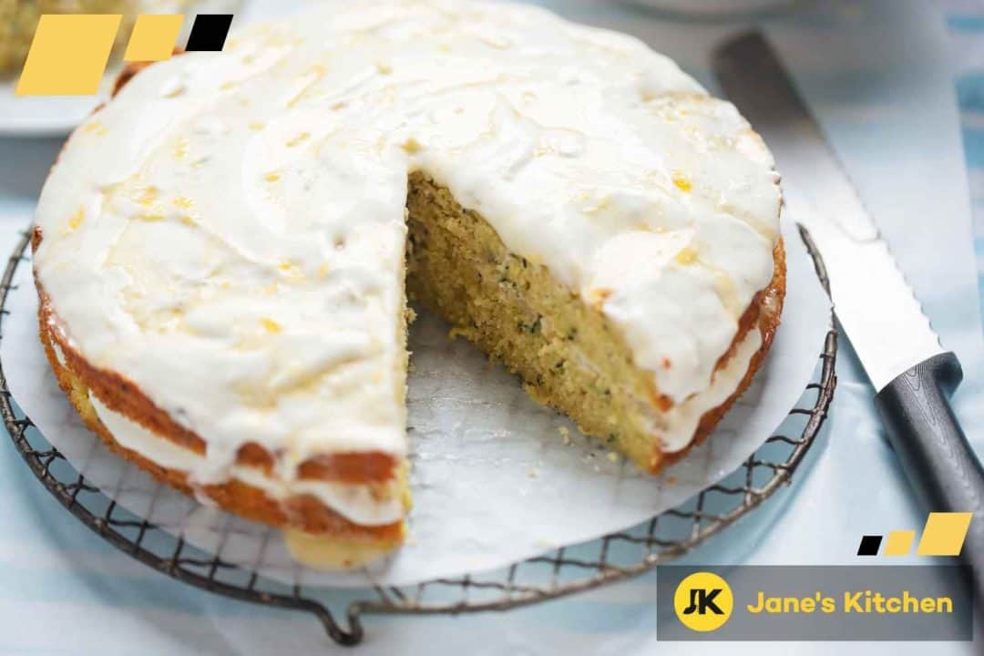 Mary Berry Lemon Courgette Cake Recipe - Jane's Kitchen