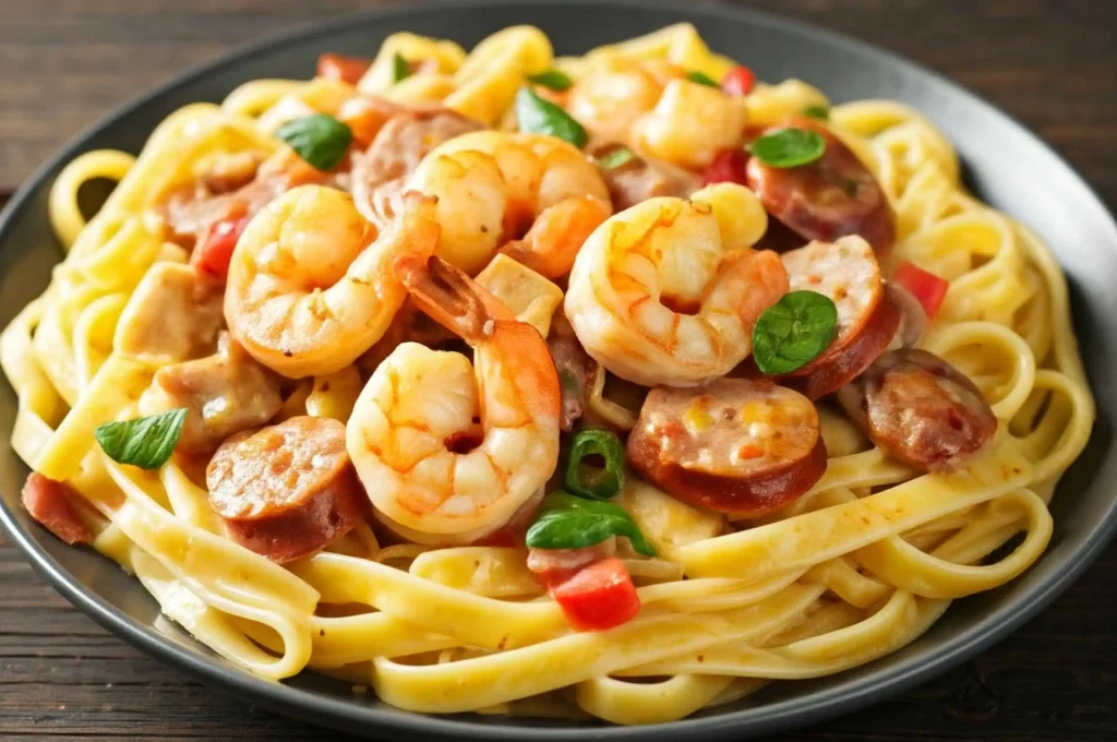 Pappadeaux Mardi Gras Pasta Recipe - Jane's Kitchen