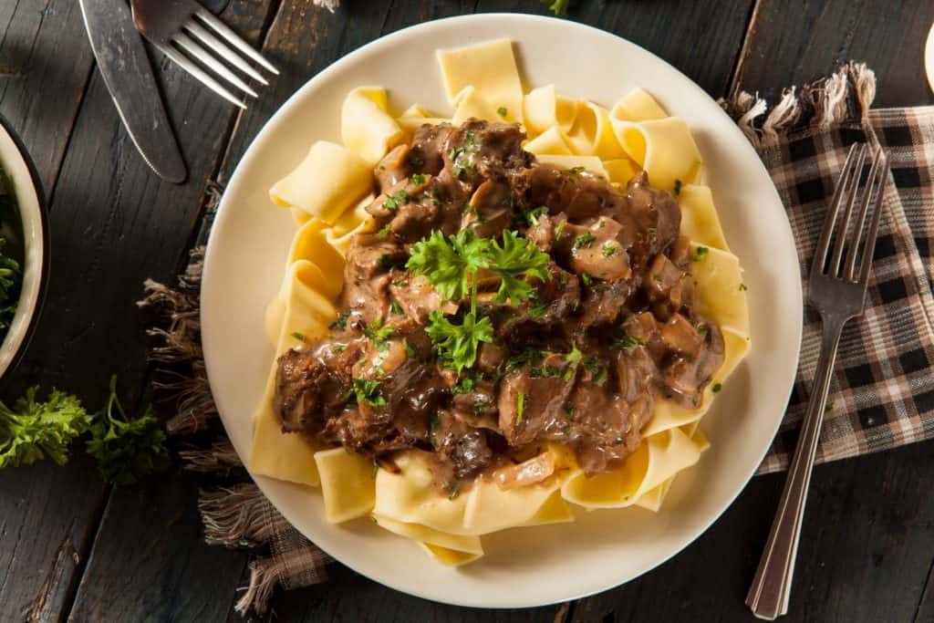 Paula Deen Beef Stroganoff Recipe - Jane's Kitchen