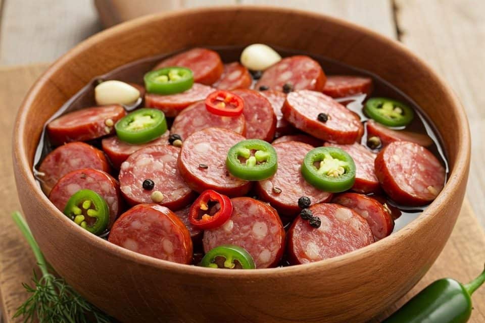Penrose Pickled Sausage Recipe - Jane's Kitchen