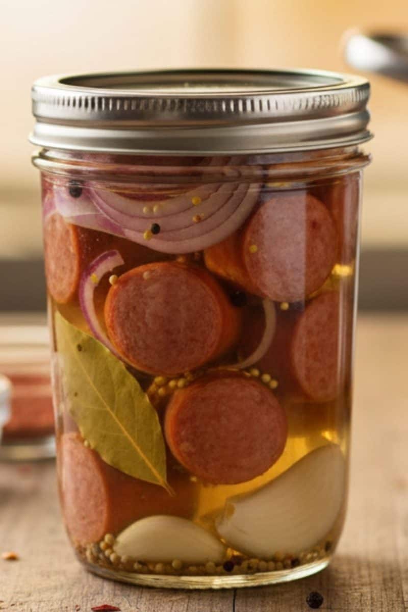 Pickled Hot Dogs Recipe - Jane's Kitchen: Real Chef Recipes for Foodies