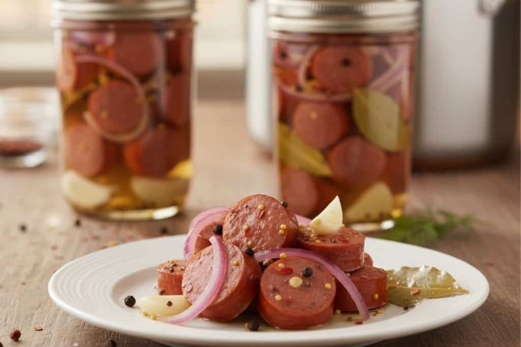 Pickled Hot Dogs Recipe - Jane's Kitchen